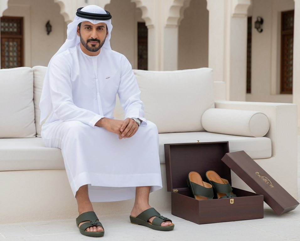 Men's Italian Leather Sandals & Accessories Qatar | Cavallo